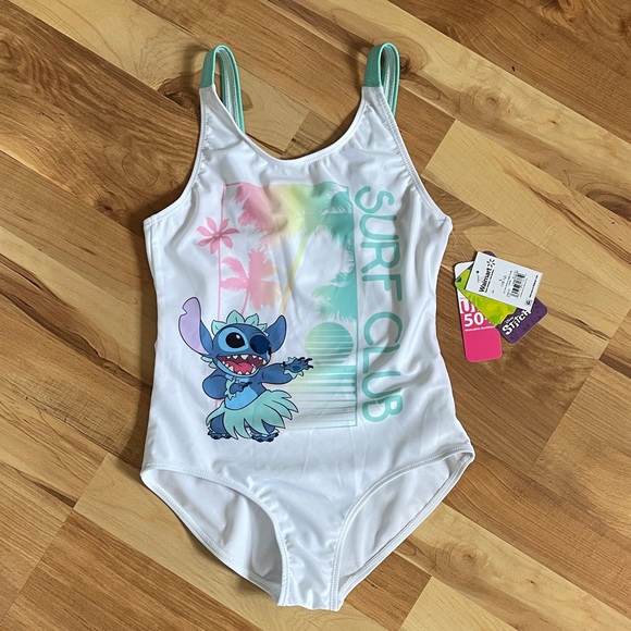 DreamWave | Swim | Disney Stitch Surf Club One Piece Swim Suit Size L ...